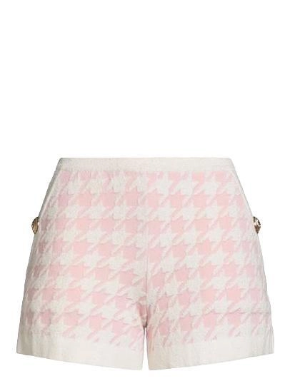 Balmain Shorts & Bermuda Shorts Size Nylon, Cotton, Viscose, Polyester, Elastane - Pink
