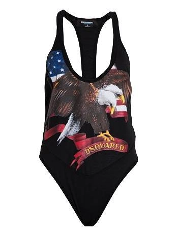 Dsquared2 Bodysuit Size Cotton - Black