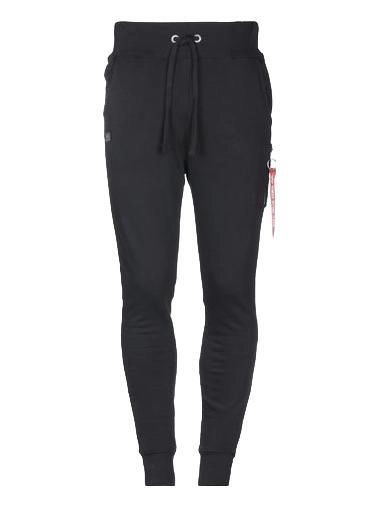 Alpha Industries Pants Size Cotton, Polyester - Black
