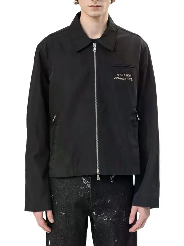 DOMREBEL Backstage Embroidered Jacket - Black