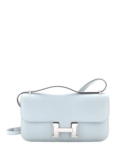Hermès Constance Elan Nm Bag Epsom 25 - Blue