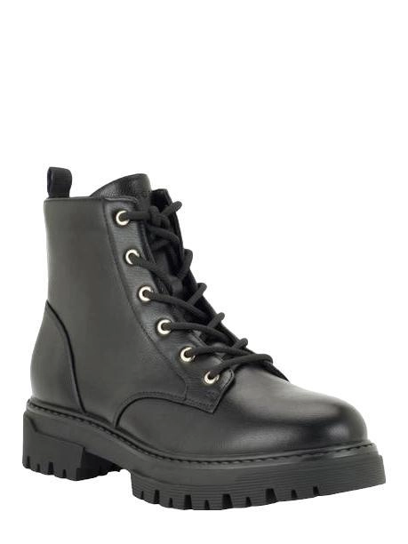 Tommy Hilfiger Kameny Faux Leather Bootie - Black