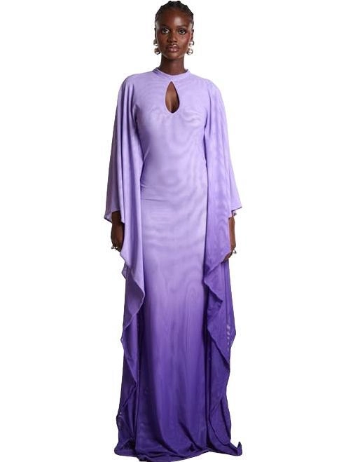 OFUURE Viola Kaftan Maxi Dress - Purple