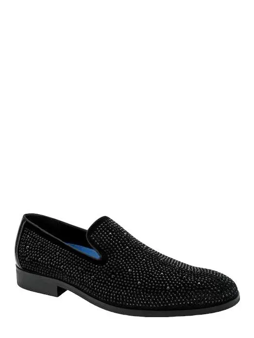KENNETH COLE Harper 2 Venetian Loafer - Black/black Studs