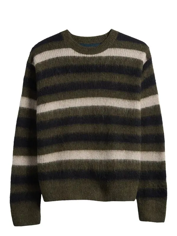 ALLSAINTS Sammie Merino Wool & Alpaca Blend Sweater - Wild Green