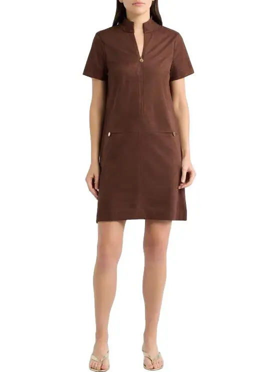 Lilly Pulitzer® Split Neck Shift Dress - Coco Beach
