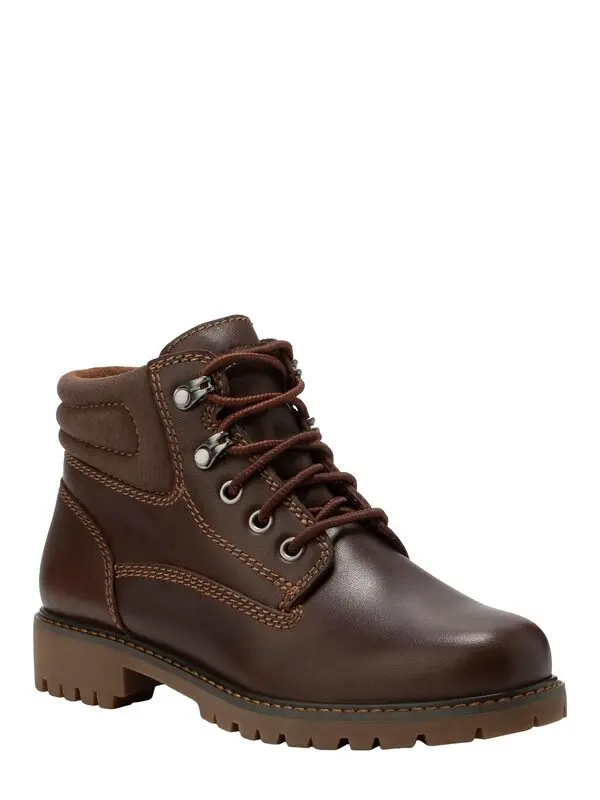 Eastland Edina Leather Hiking Boot - Dark Walnut