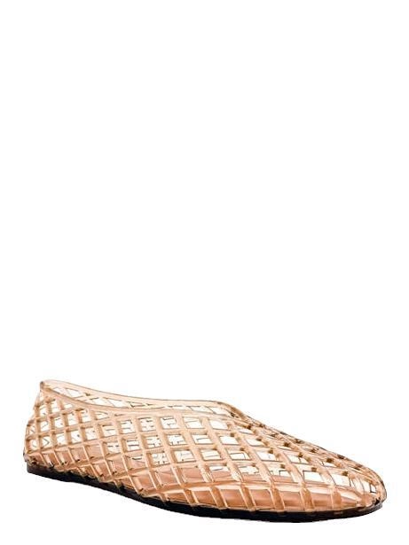 SHU SHOP Alana Lattice Jelly Flat - Nude