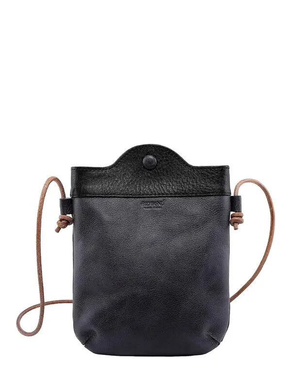 OLD TREND Out West Genuine Leather Compact Crossbody - Grey