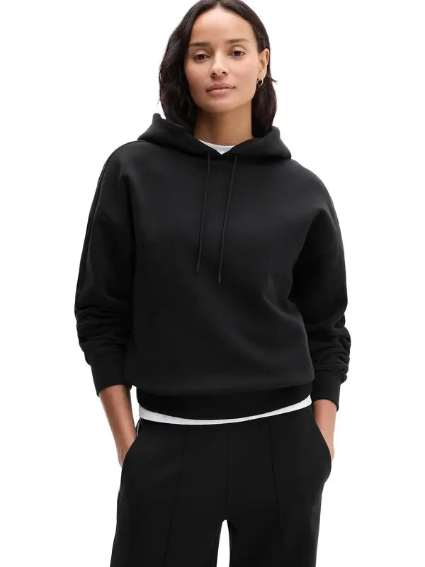 Athleta Forever Fleece Hoodie - Black