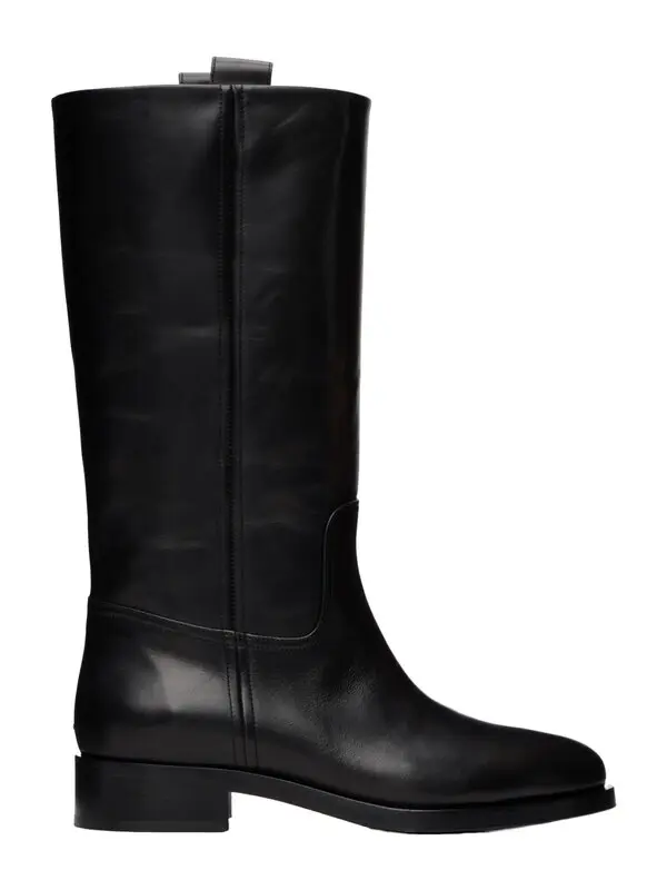 AeydĒ Theo Leather Boots - Black