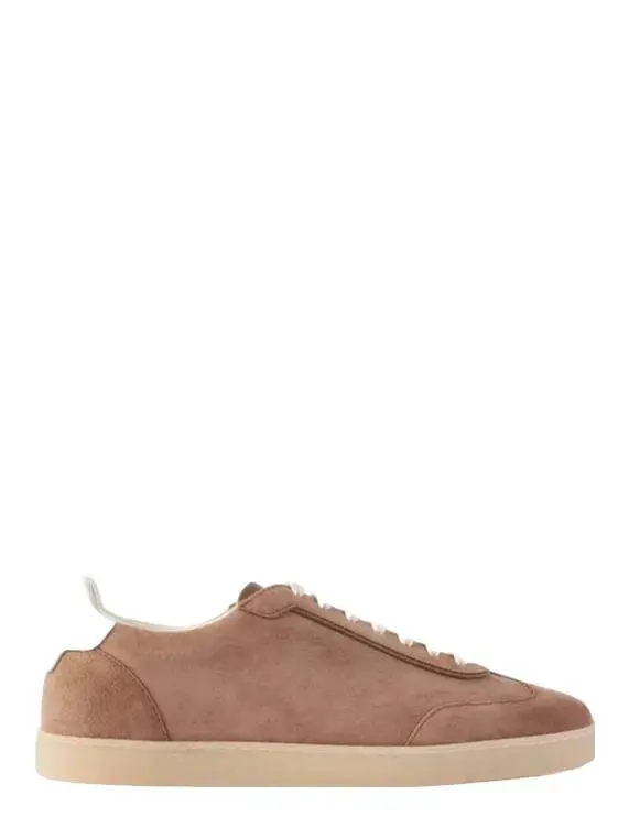 Brunello Cucinelli Low-top Lace-up Sneakers - Brown