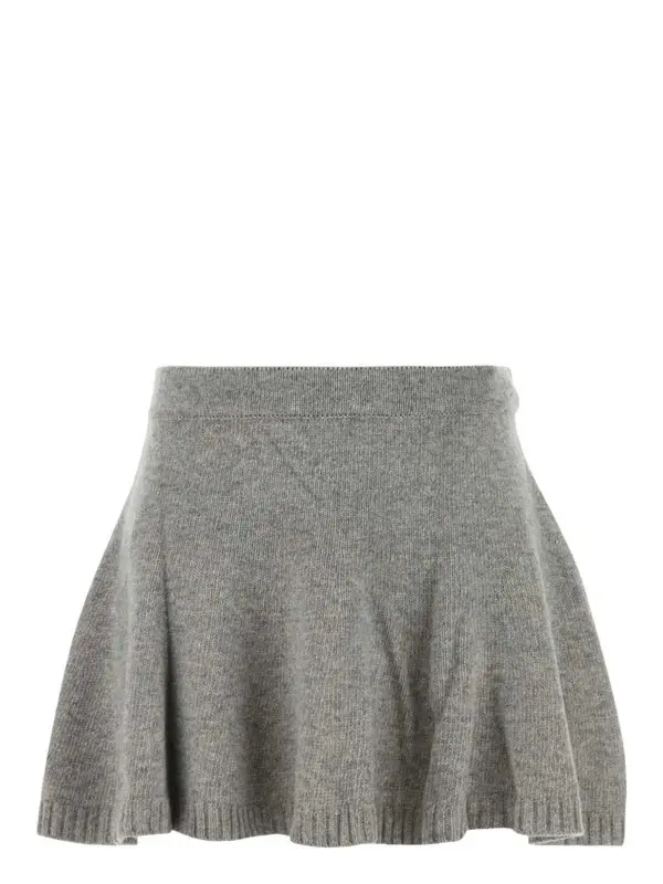 Gimaguas Sindi Knitted Mini Skirt - Grey