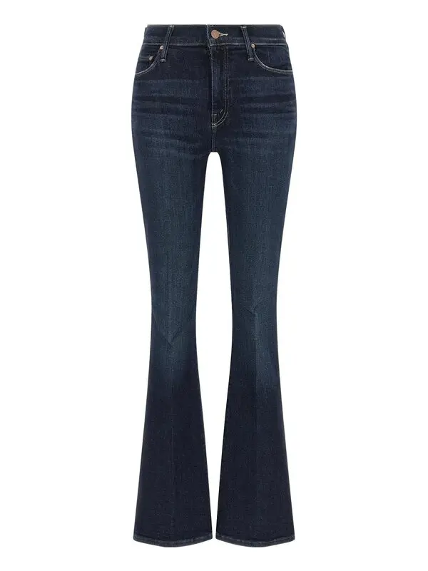 MOTHER The Weekender Flared Jeans - Blue