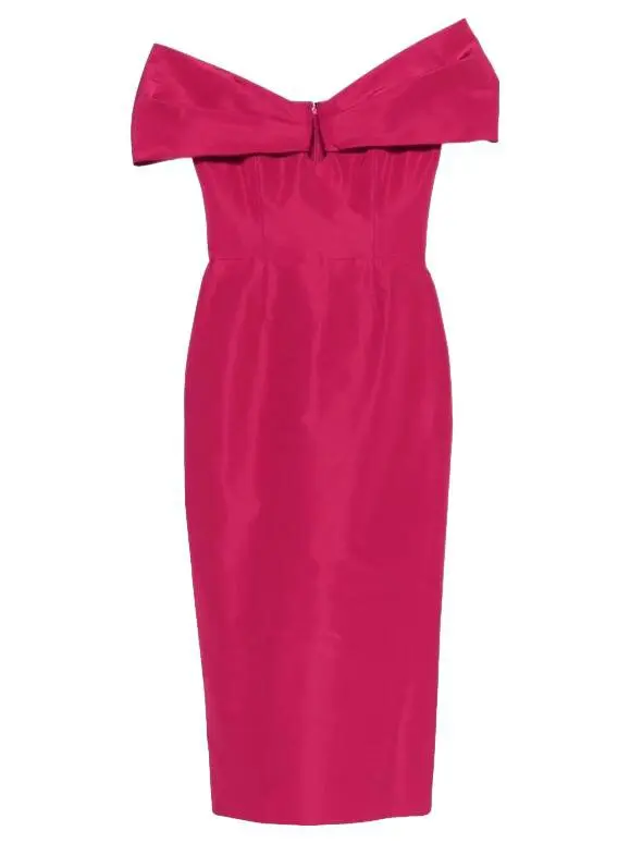 Carolina Herrera Short-sleeved Dress - Pink