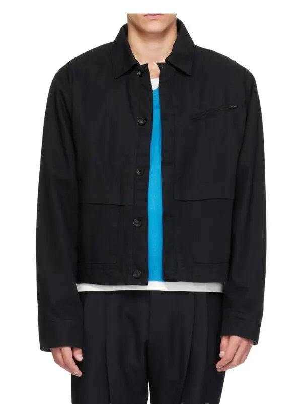 ENTIRE STUDIOS Hatch Single-breasted Casual Jacket - Black