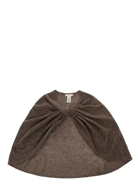 BY MALENE BIRGER Pinne Draped Cape - Brown