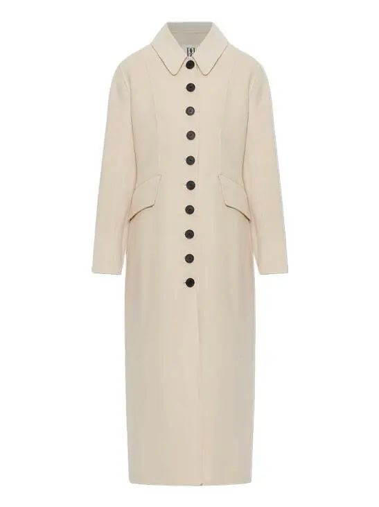 BY MALENE BIRGER Magdalena Buttoned Coat - No