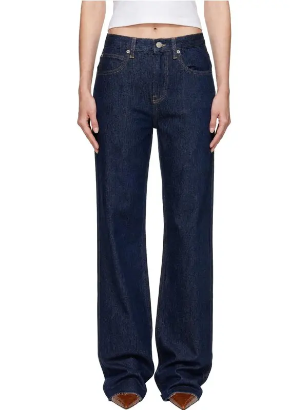 THE FRANKIE SHOP Dalston Five-pocket Jeans - Blue
