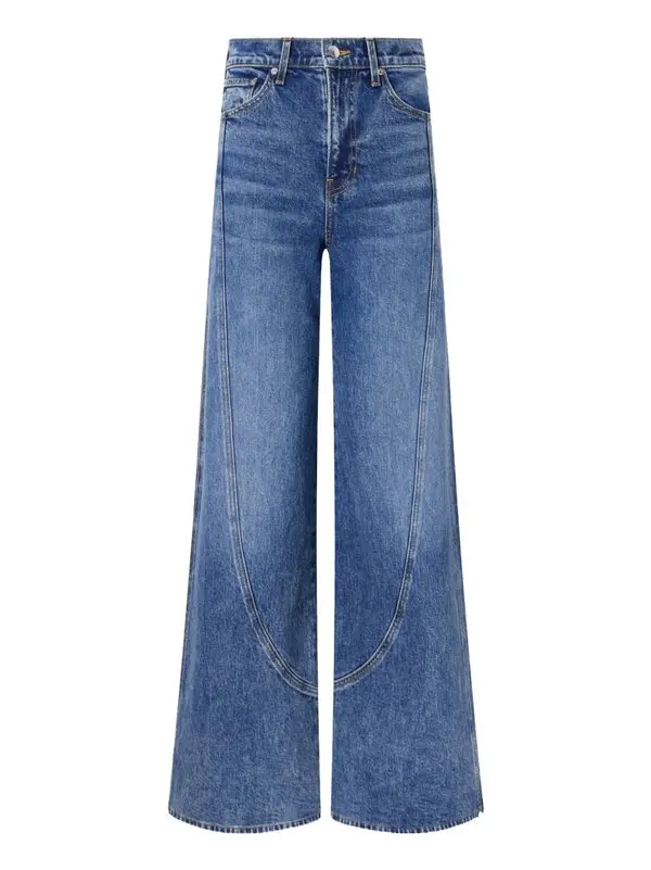 Veronica Beard Taylor Mid-rise Straight-leg Jeans - Blue