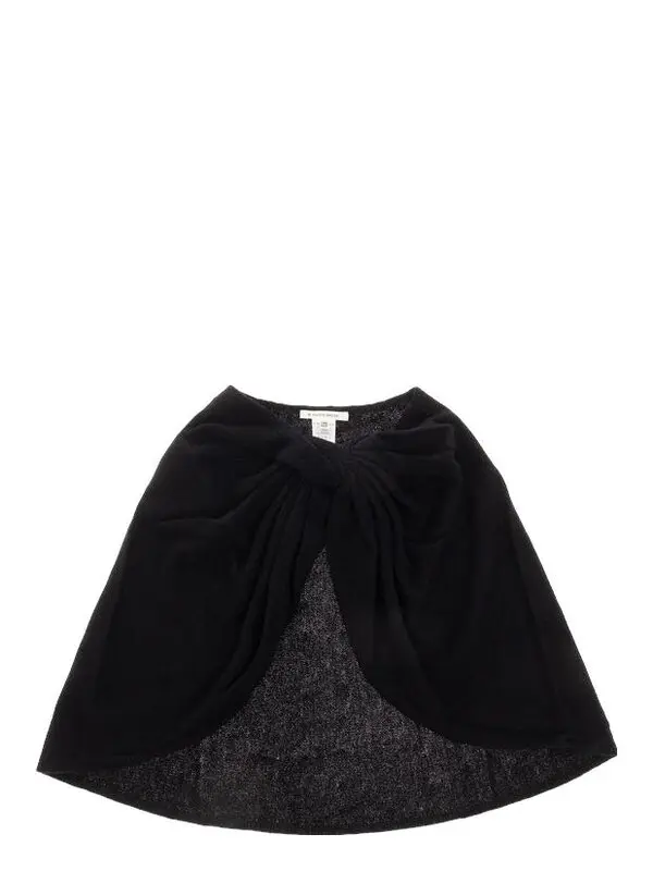 BY MALENE BIRGER Pinne Knitted Cape - Black