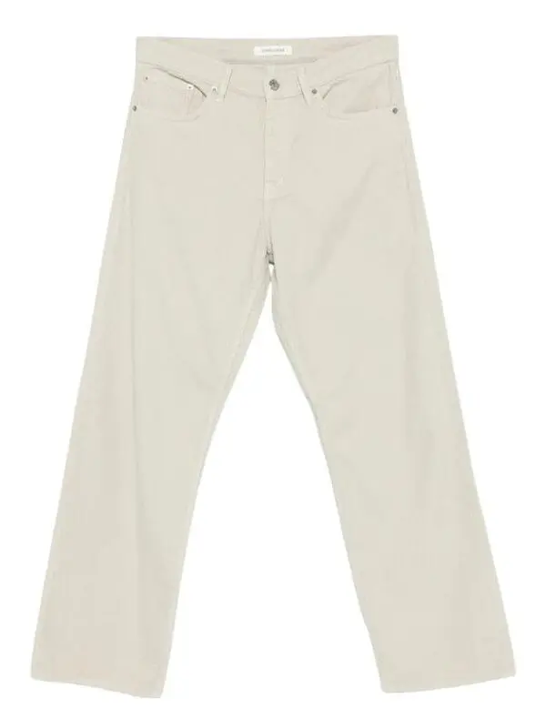 SUNFLOWER Corduroy Straight-leg Trousers - Ivory