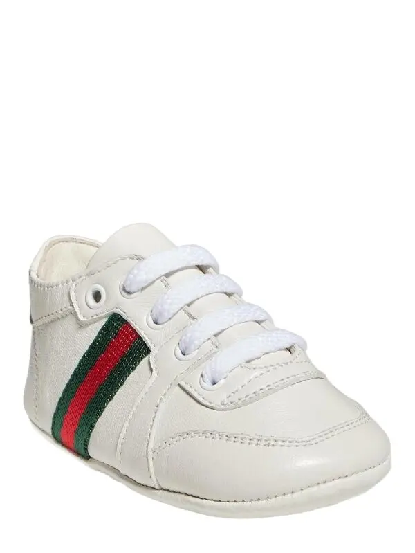 Gucci Baby Stretch Low Top Sneaker - White