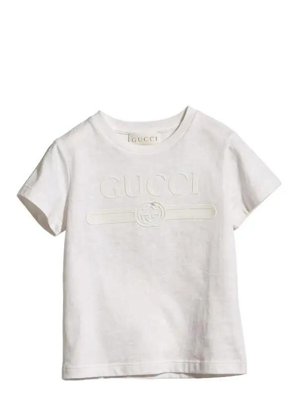 Gucci Interlocking G Print T-shirt - White