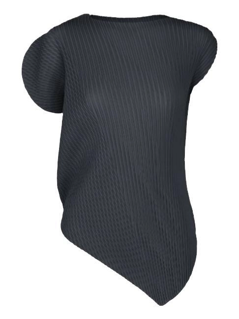 Issey Miyake Leaf Pleats - Deep Navy Blue