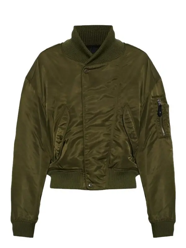 Dsquared2 Aviator Wash 80's Kiodo Bomber - Green