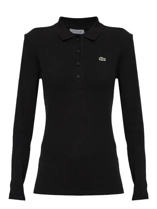 Lacoste Long-sleeves Polo Shirt - Black