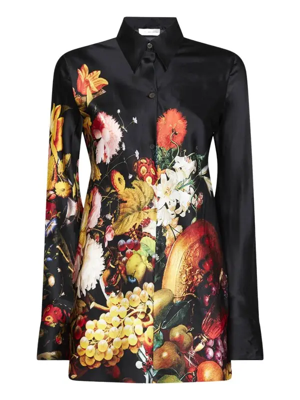 Dries Van Noten Long-sleeved Shirt - Black