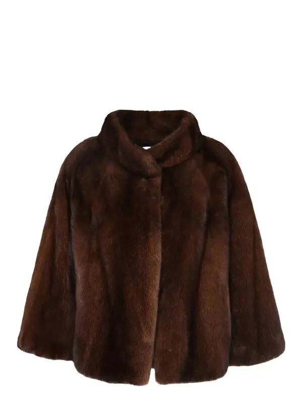 YVES SALOMON Long-sleeve Jacket - Brown