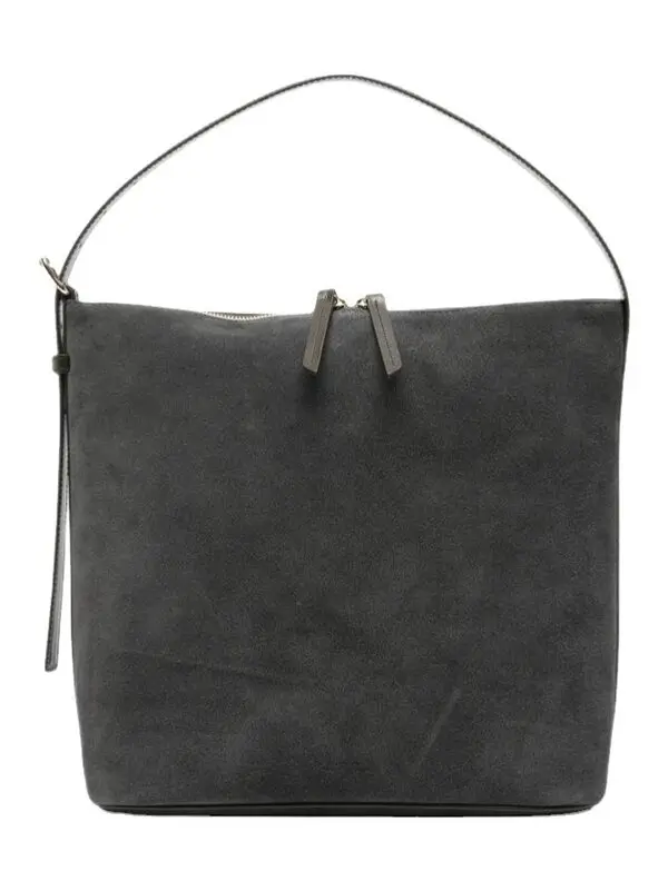 A.p.c. Zipped Tote Bag - Dark Grey