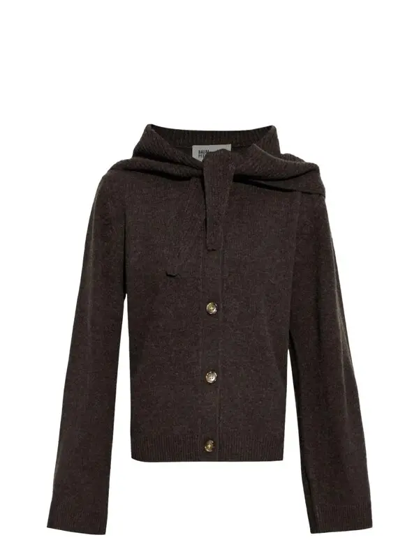Baum Und Pferdgarten Clarine Hooded Cardigan - Brown