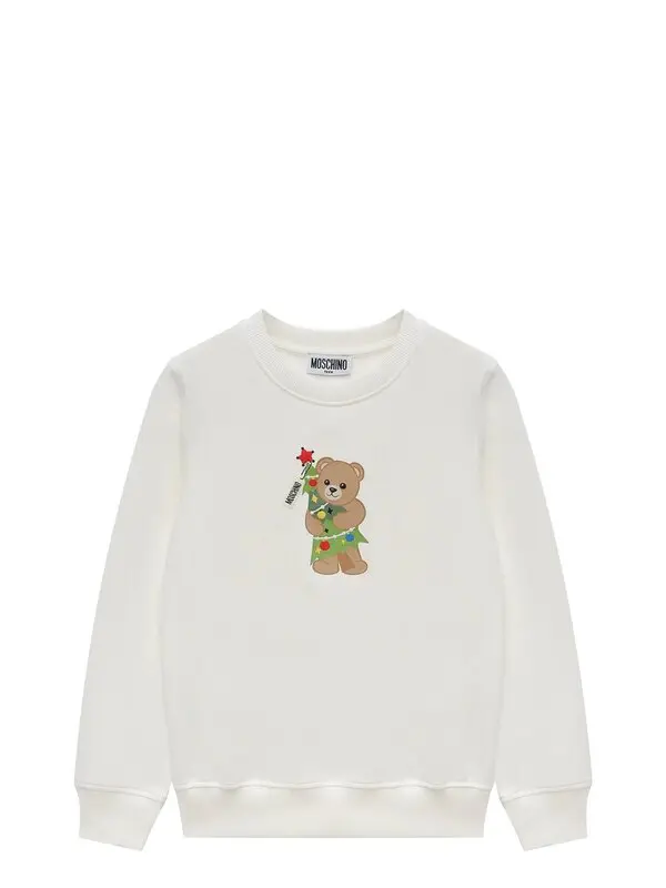 Moschino Teddy Bear Long-sleeve Sweater - No