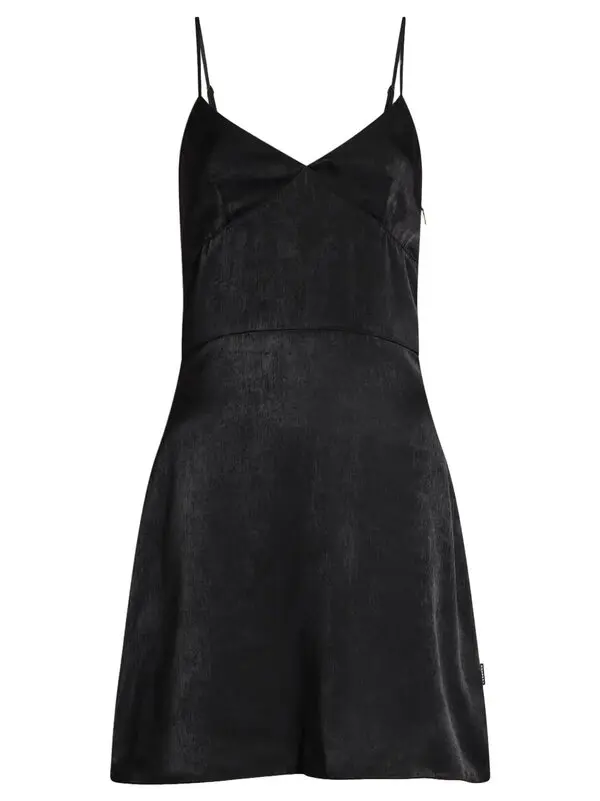MAISON MARGIELA Mini Slip Dress - Black