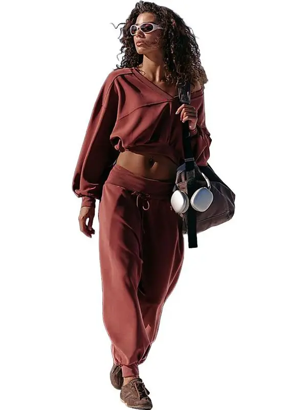Free People Horizon Chaser Set - Auburn