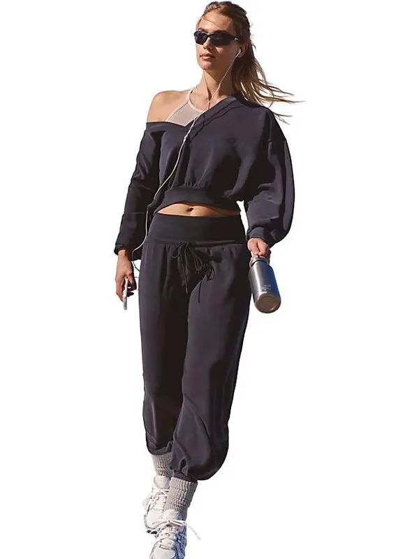 Free People Horizon Chaser Set - Black