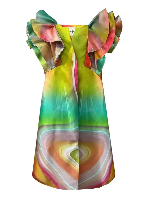 MAXJENNY Butterfly Occasion Coat Smokeflow - Yellow
