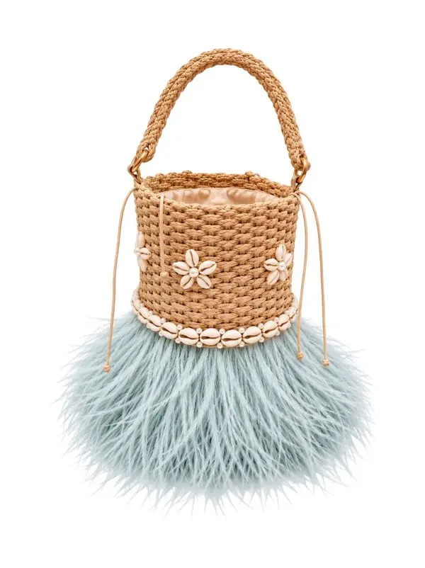 LALINDE St. Barths Bucket Bag - Green