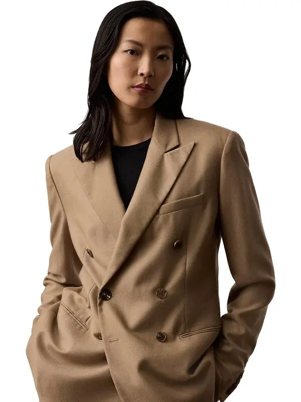 Ralph Lauren Ansley Cashmere Jacket - Camel