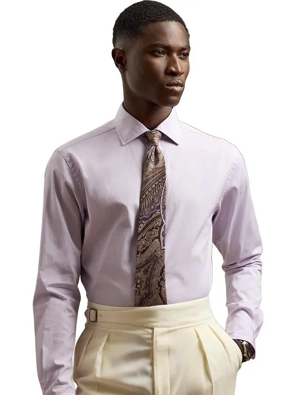 Ralph Lauren Washed End-on-end Shirt - Lavender