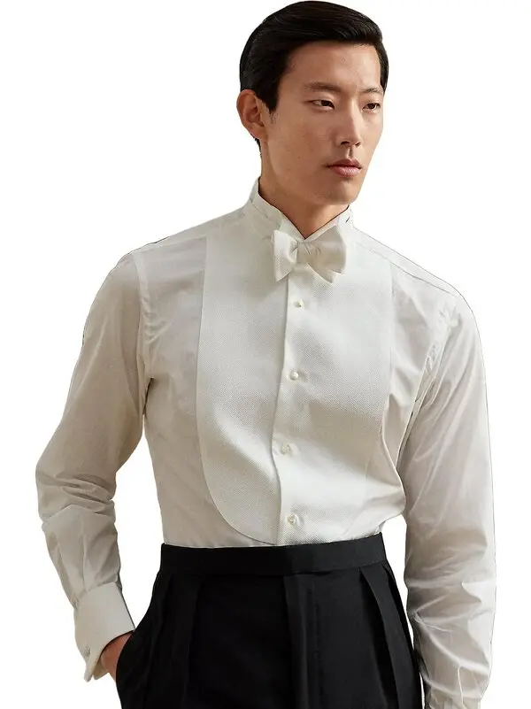 Ralph Lauren Handmade Wingtip-collar Poplin Shirt - White