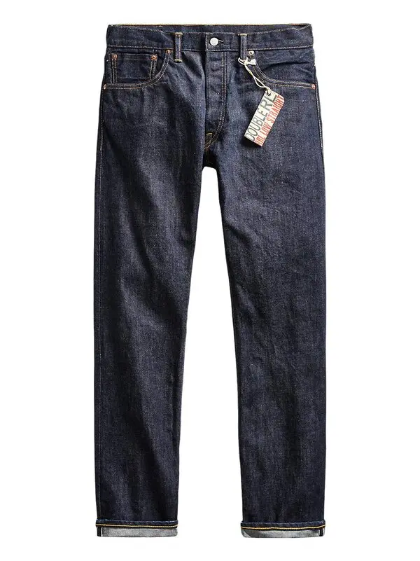 Ralph Lauren Low Straight Once-washed Selvedge Jean - Once Washed