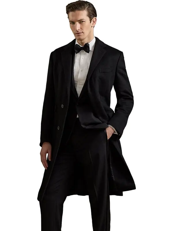 Ralph Lauren Kent Handmade Cashmere Topcoat - Black
