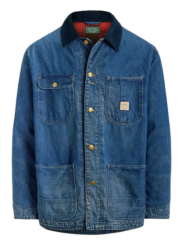 Ralph Lauren Denim Utility Jacket - Coneflower