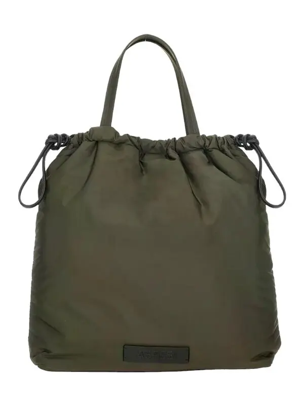 Aspesi Drawstring Shoulder Bag - Green