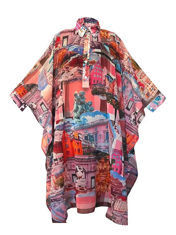 MAXJENNY Kaftan Stockholm Royal - Pink
