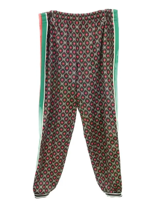 Gucci 2010s Gg Star Track Pants - Black